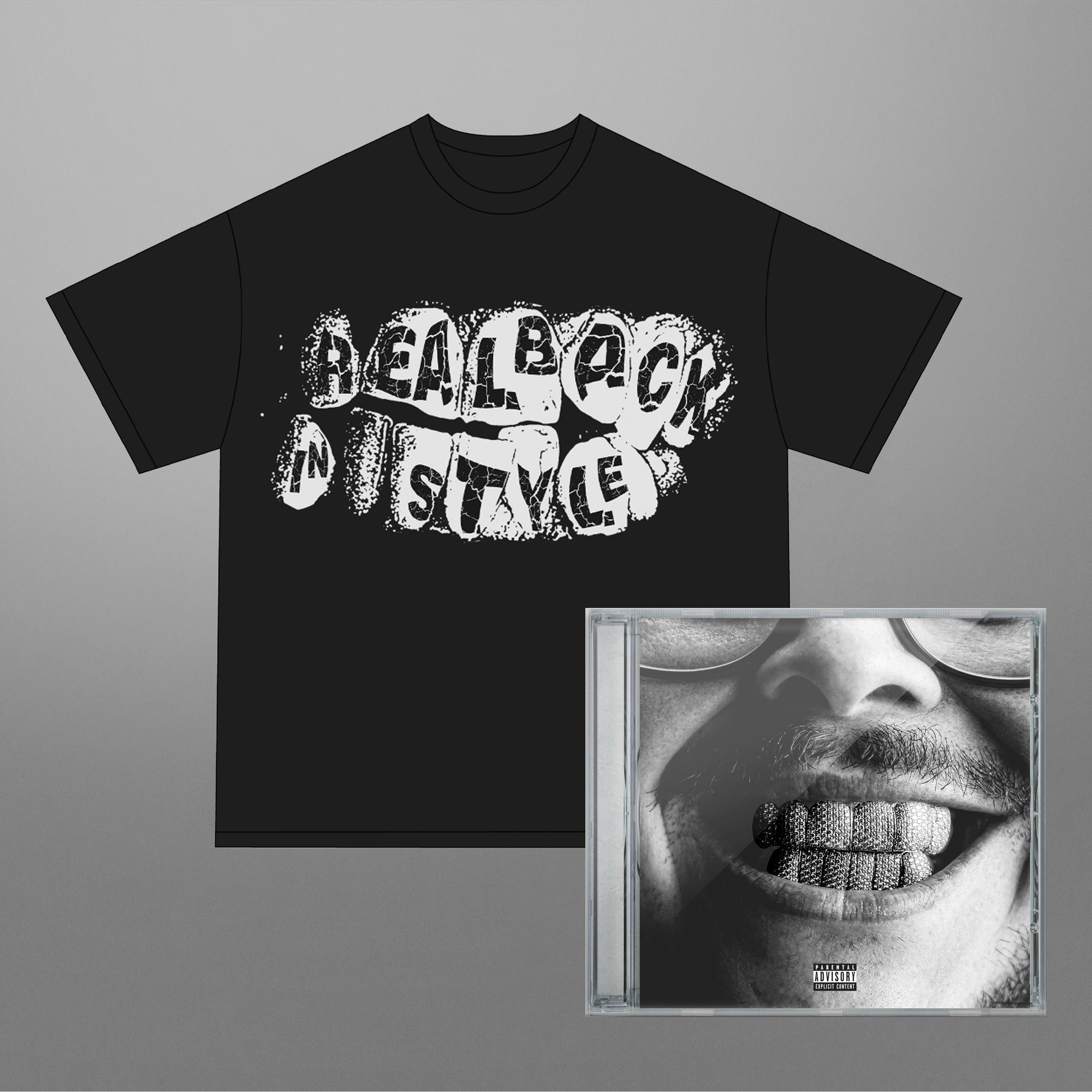 Real Back In Style CD + Teeth T-Shirt - Potter Payper