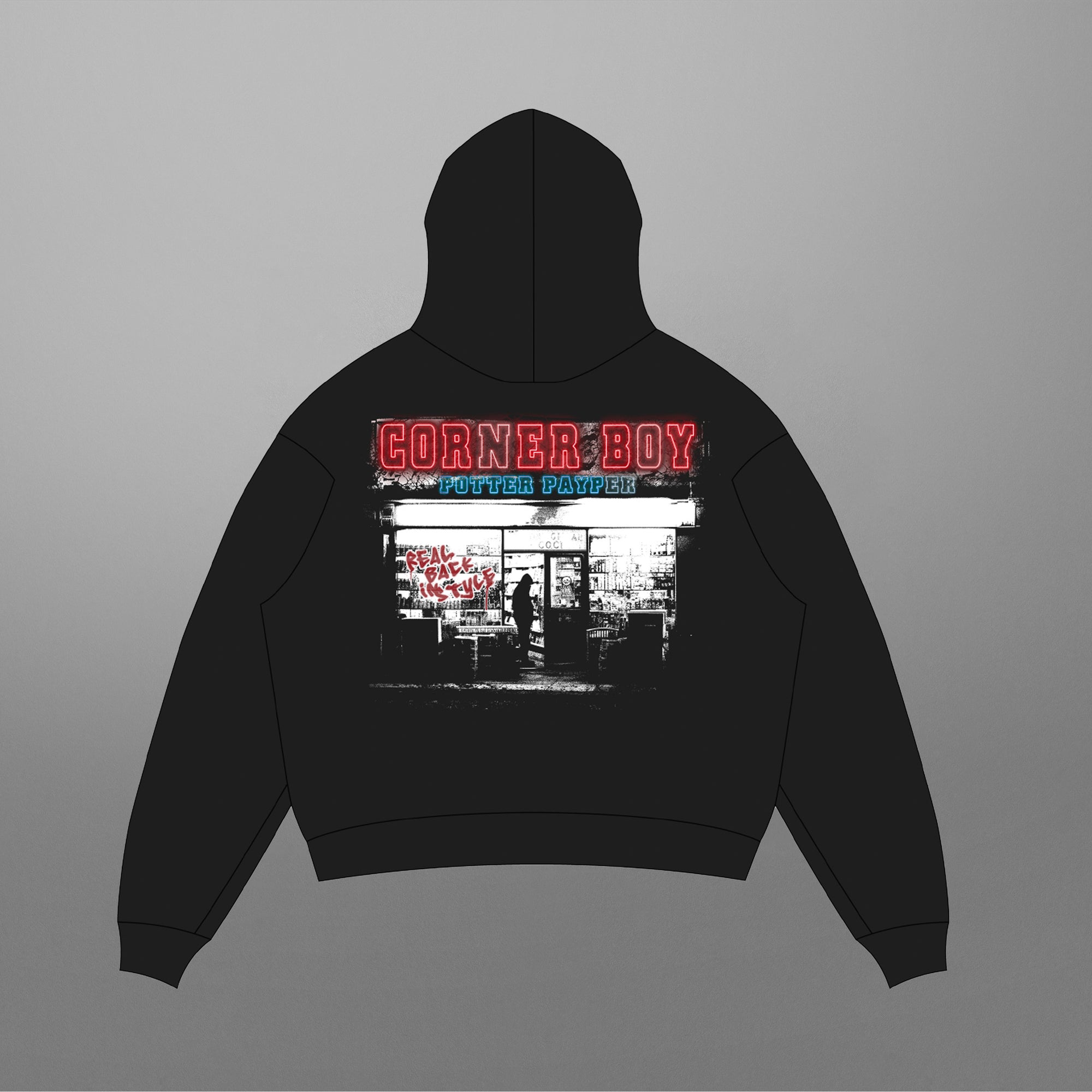 Real Back In Style CD + Corner Boy Hoodie - Potter Payper